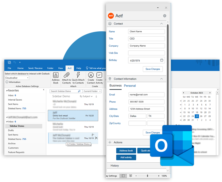 CRM Outlook Integration | Act!